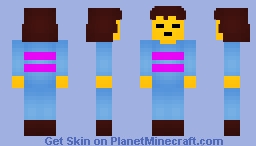 Frisk (Undertale) Minecraft Skin