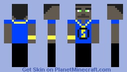 Black Man Minecraft Skin