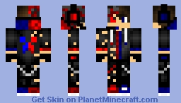 daemon youtuber Minecraft Skin