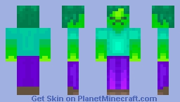 Cake Zombie! Minecraft Skin