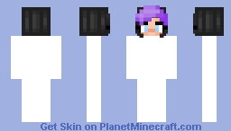girl head Minecraft Skin