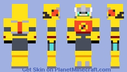 Megaman exe Guts Soul Minecraft Skin