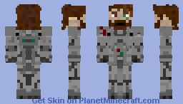 Fallout 2 - Enclave Advanced MkII Power Armor Minecraft Skin