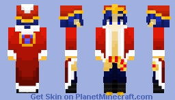 Flowey the Flower from Undertale (Gijinka) Minecraft Skin