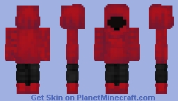 RED HOOD Minecraft Skin