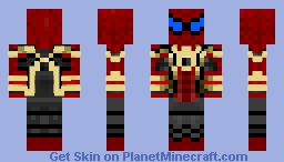 iron spider Minecraft Skin