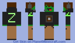 Zombie Gamer Minecraft Skin
