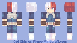 New! Todoroki Minecraft Skin