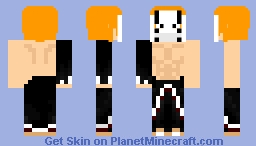 Hollow ichigo bleach (hell verse) Minecraft Skin