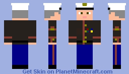 USMC General Minecraft Skin