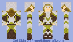 High Elf Warrior Minecraft Skin