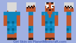 The Emperor's New Groove video game villager Minecraft Skin