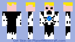 Cobalt Blue Minecraft Skin