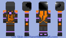 Dark Vanguard Minecraft Skin