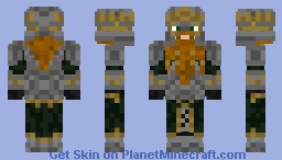 Clan Valgrun Dwarf King Minecraft Skin