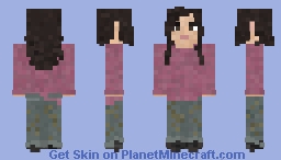 The Walking Dead Lydia skin Minecraft Skin