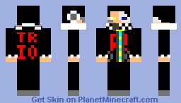 Youtuber Raven Minecraft Skin