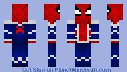 Spider UK Suit (MCU Custom) Minecraft Skin