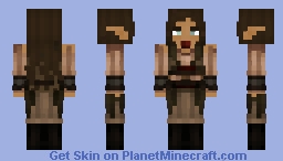 Snow Elf Minecraft Skin