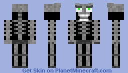Spring Bonnie endoskeleton Minecraft Skin