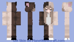Bear girl Minecraft Skin