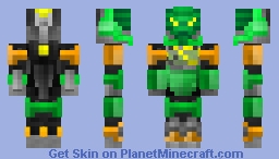Lewa Master Of The Jungle From Bionicle [2015] Minecraft Skin