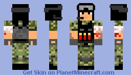 Zombie Apocalypse Survivor Minecraft Skin