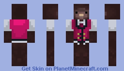 Mole In Pink Tux Minecraft Skin
