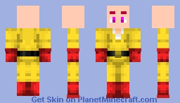 fitacrepe | Saitama Minecraft Skin