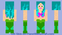 mermaid Minecraft Skin