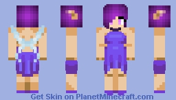 purple pixie Minecraft Skin