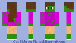 female zombie Minecraft Skin