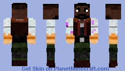 Jax Briggs MK11 Minecraft Skin