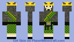 Scottish Warrior King Minecraft Skin