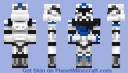 Clone Trooper Fives (Clone Wars) Minecraft Skin