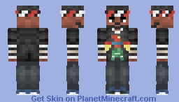 Frank Ocean (with beard) Minecraft Skin