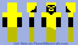 Phantom Steve Minecraft Skin