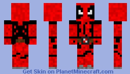 Deadpool-Marvel Minecraft Skin