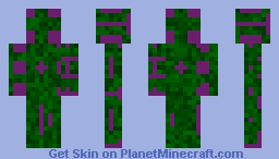 Grape Vine Knight Minecraft Skin