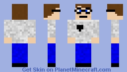 Nerd Minecraft Skin
