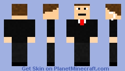 FBI agent Minecraft Skin