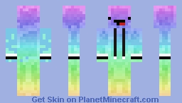 Rainbow Derp Minecraft Skin