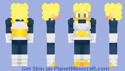 Vegeta - Super Saiyan Minecraft Skin