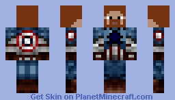 Captain America(infinity War) Minecraft Skin
