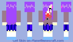 Yuri from doki doki literature club! Minecraft Skin