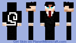 suit guy Minecraft Skin