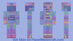 Bubble gum Minecraft Skin