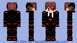 Half Demon Minecraft Skin
