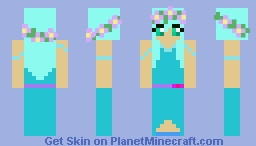 ocean blue Minecraft Skin