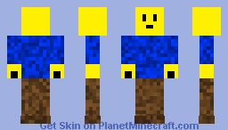 Lego Man Minecraft Skin